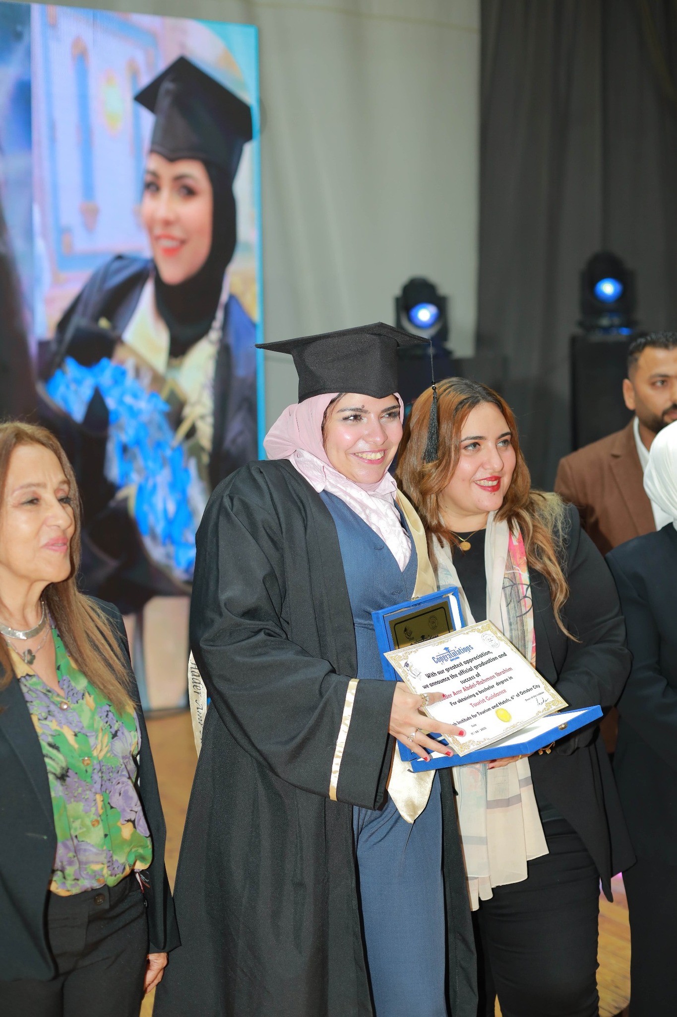 حفل تخرج قسم الارشاد السياحي للعام الدراسي 2024/2025